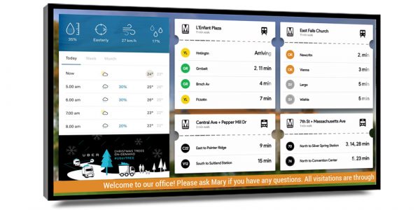 Transit Displays for Commercial Office and Residential Properties - My ...