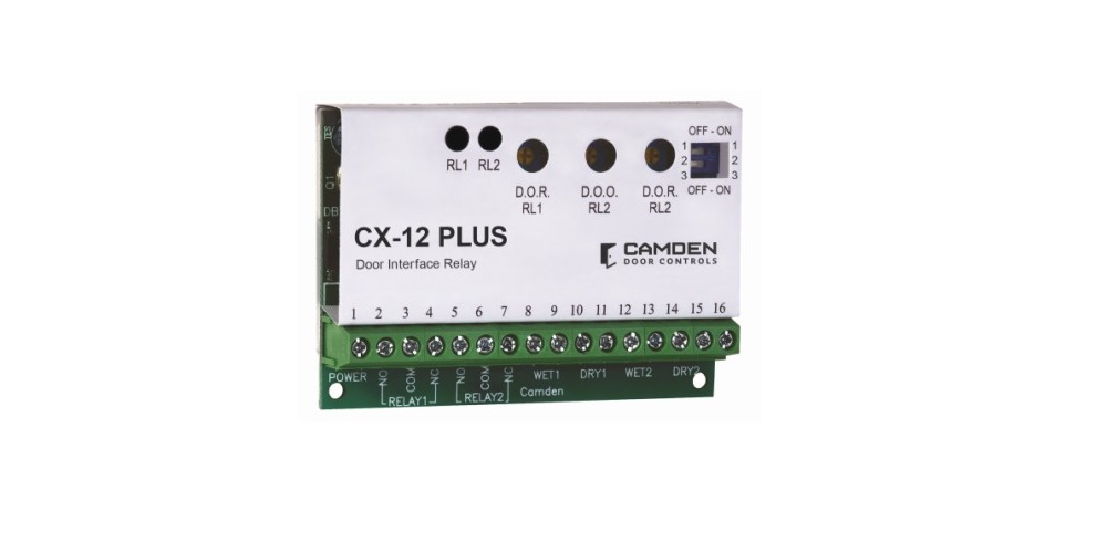 Camden CX-12 Plus Door Interface Relay Easily Connects Automatic Doors - My TechDecisions