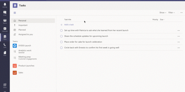 Microsoft: Tasks in Teams Rollout Begins - My TechDecisions