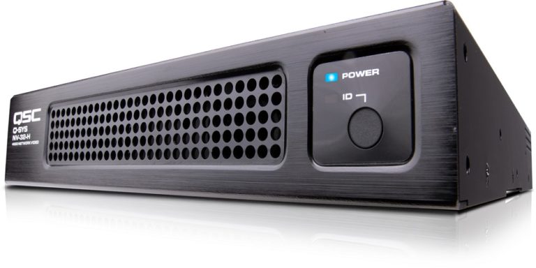 QSC Adds Q-SYS Processing Capabilities to Reimagined NV-32-H - My ...