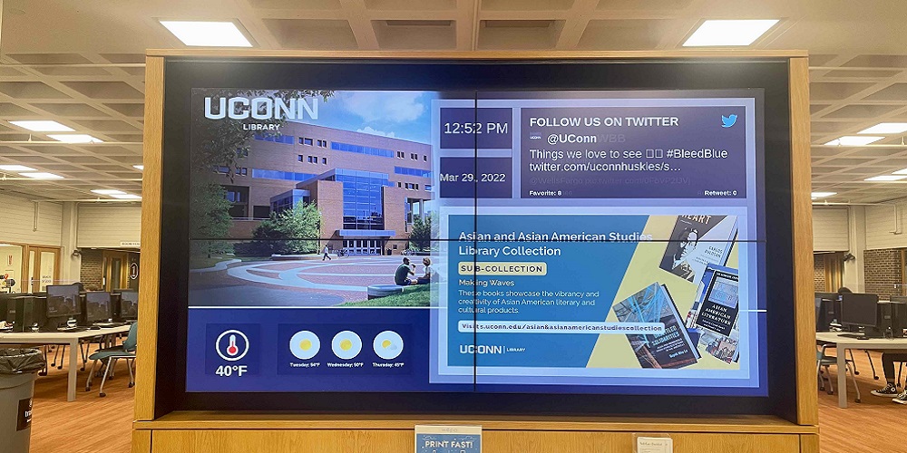 Carousel Digital Signage Helps Communications at UConn Campus - My ...