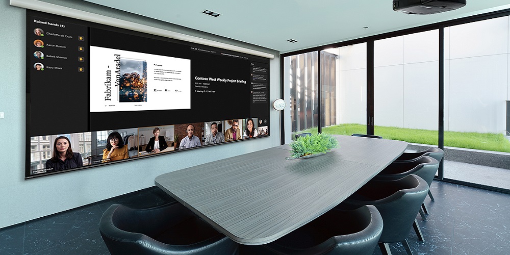 Draper Adds 21:9 Format Screen Sizes for Microsoft Teams Rooms - My ...