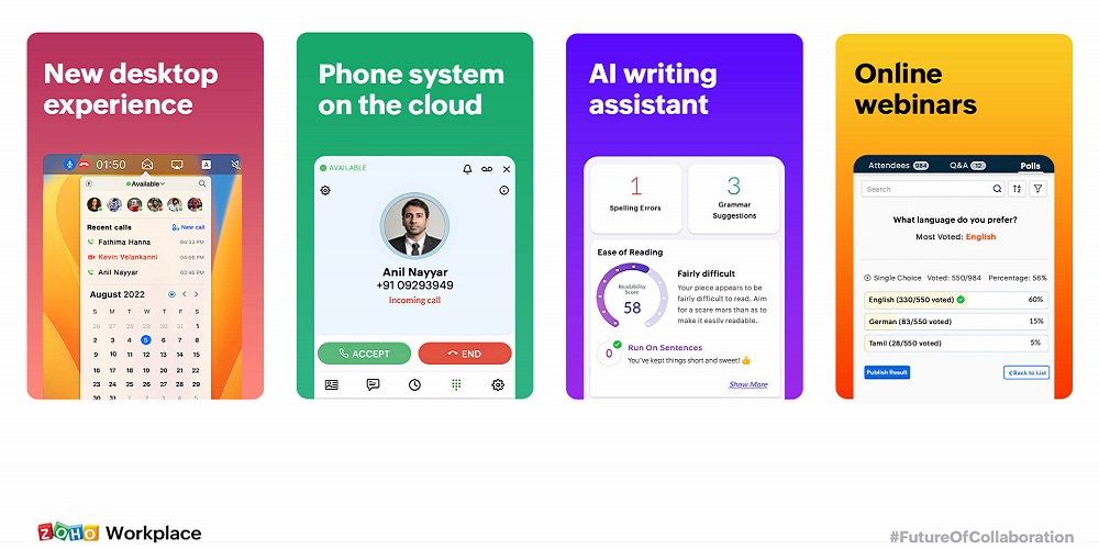Zoho Releases Unified Communications Platform, New Workplace Tools - My ...