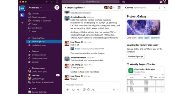 Slack Begins Rolling Out Canvases, New Surface of Work - My TechDecisions